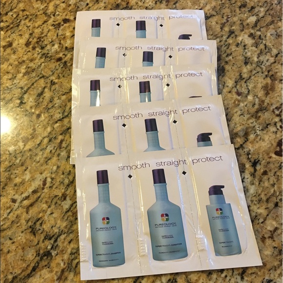 Pureology | Hair | Pureology Super Straight Samples Set Of 5 | Poshmark